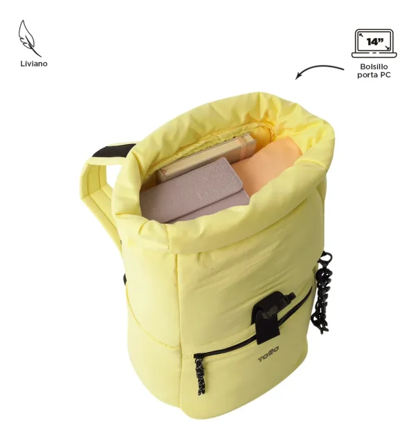 Morral Totto Escandinavia Porta Pc Para Mujer - wc1store.com